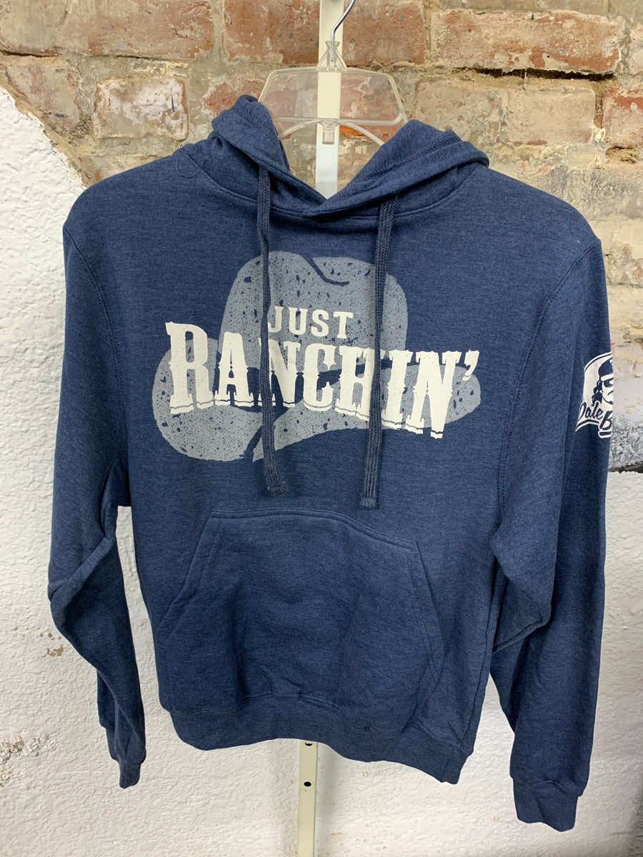 Dale Brisby Just Ranchin’ Hoodie – Rustic Cactus Family Western Boutique Dale Brisby Just Ranchin’ Hoodie – Rustic Cactus Family Western Boutique